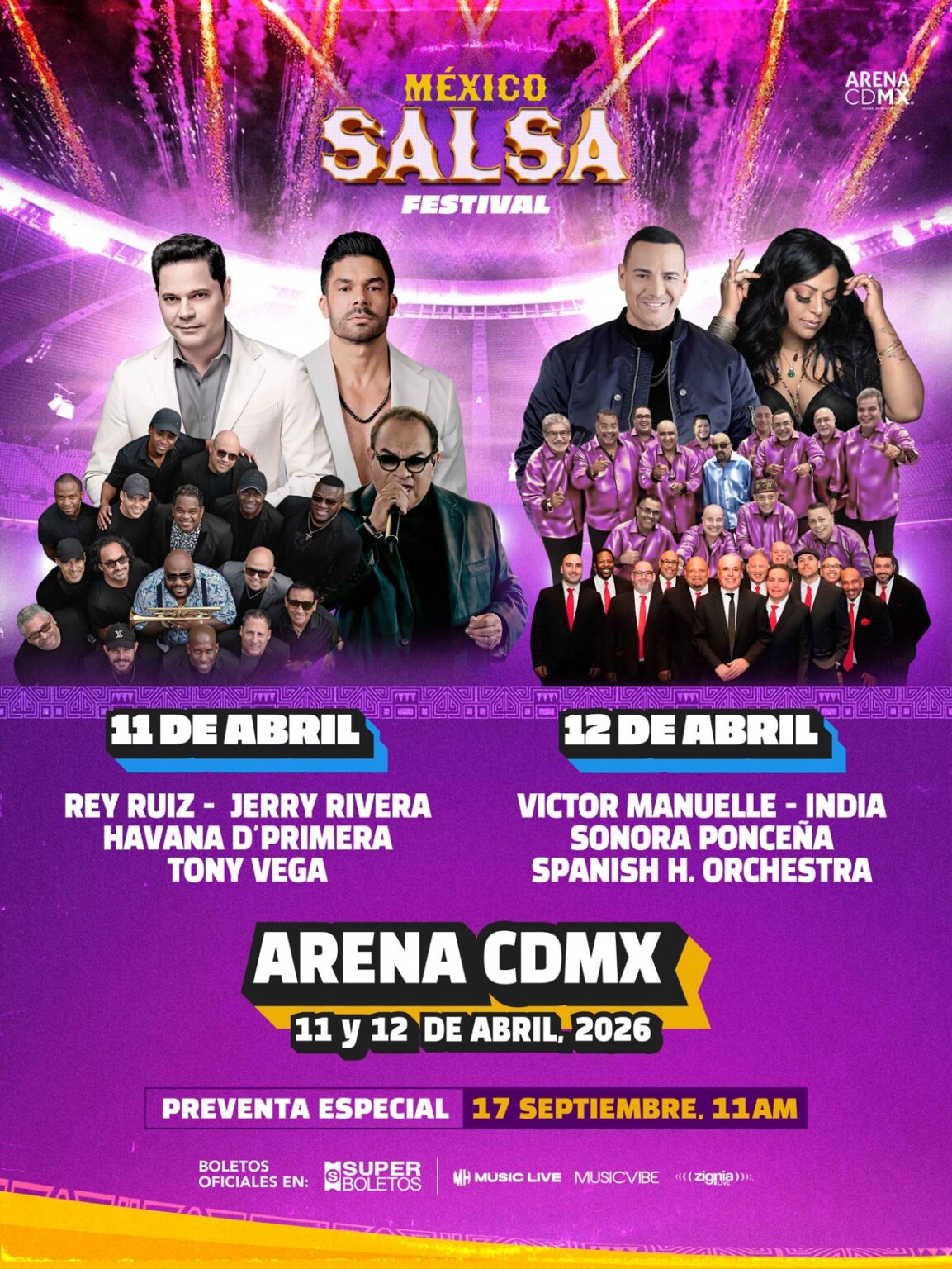 Calendario de festivales confirmados en México para 2026 - MDM Música